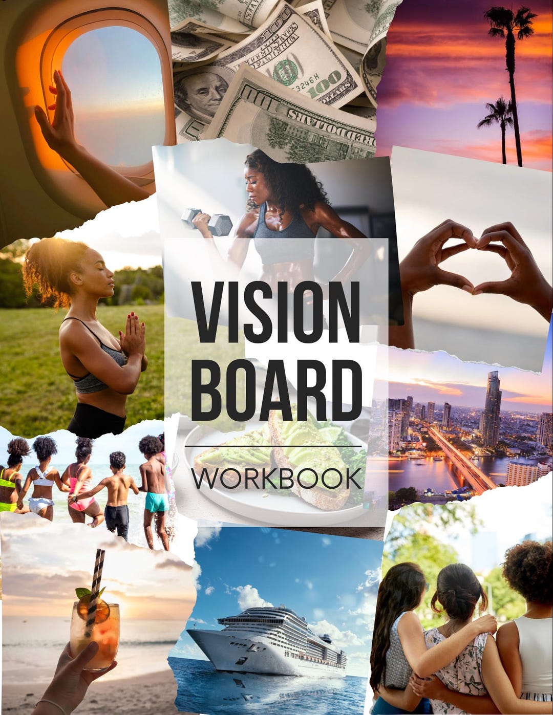 Vision Board Workbook - Etsy