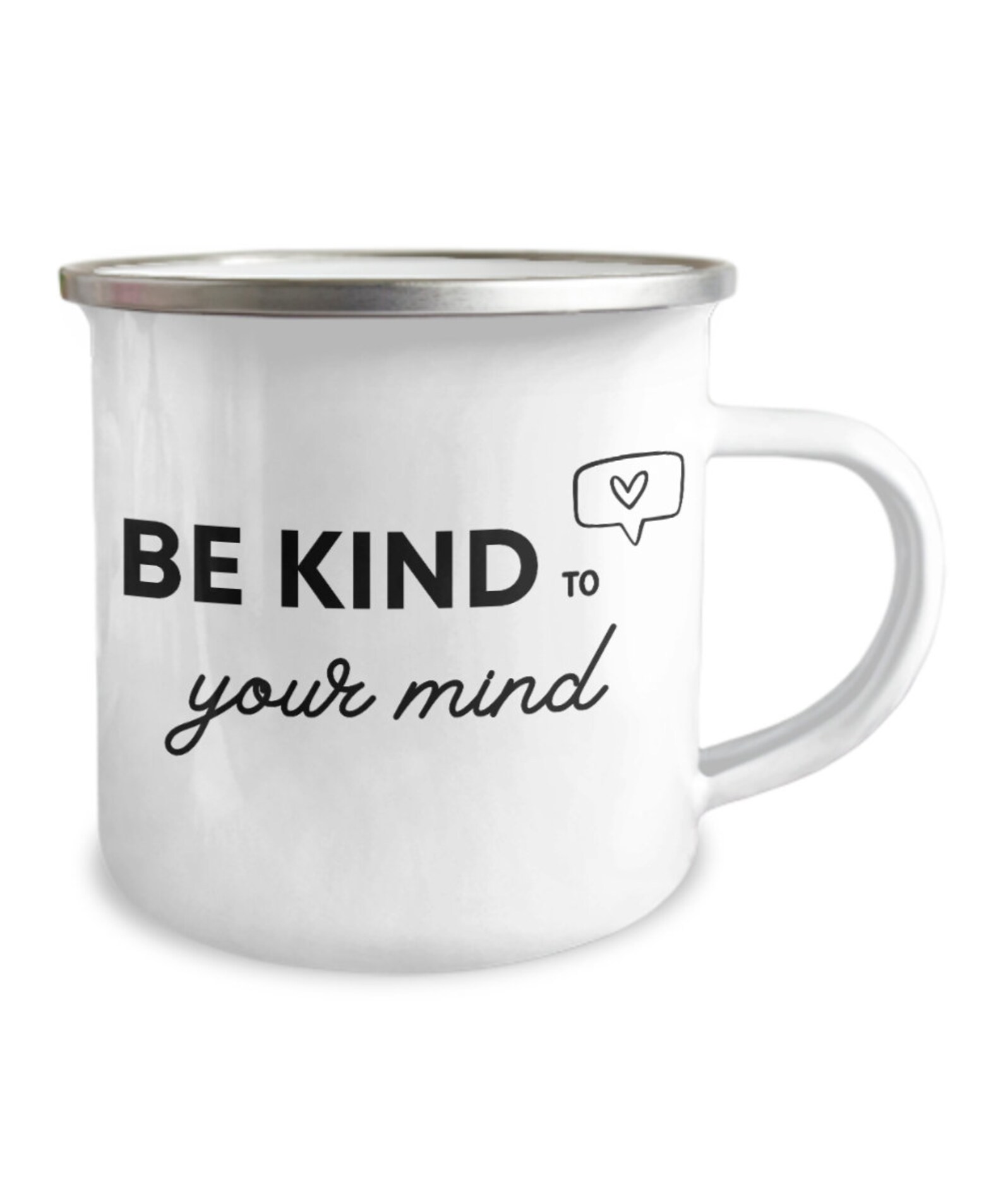 Be Kind to Your Mind • 12oz Camper Self-love Coffee Mug • Positive ...