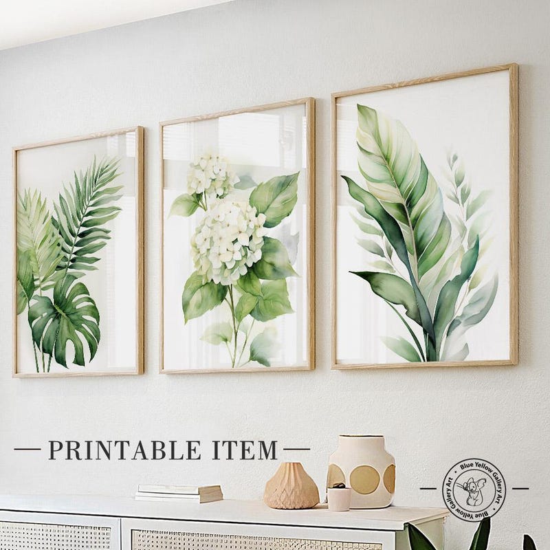 Greenery Prints - Etsy