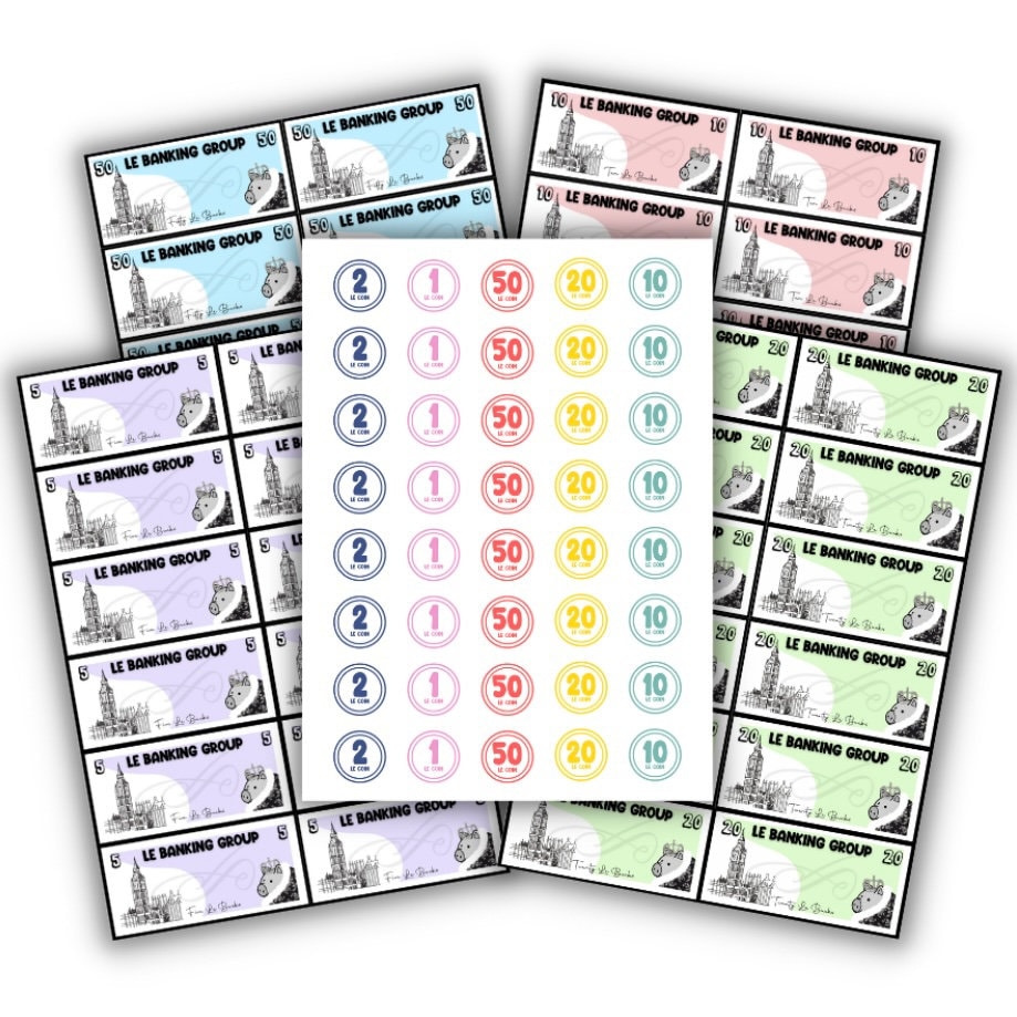 Childrens Money Management Budgeting and Finance Game Home Education ...