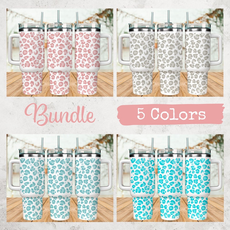 Pink Printed Stanley Cup - Etsy UK