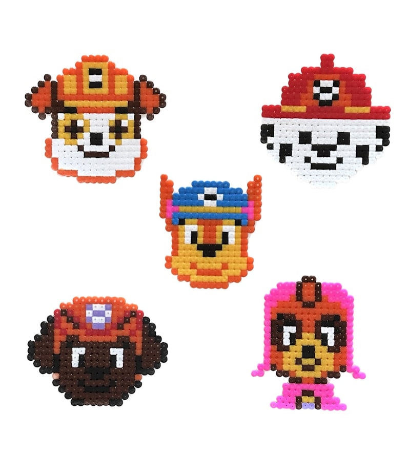 Iron-on Beads SET Approx. 4500 Iron-on Beads 5 Templates Press Plate - Etsy