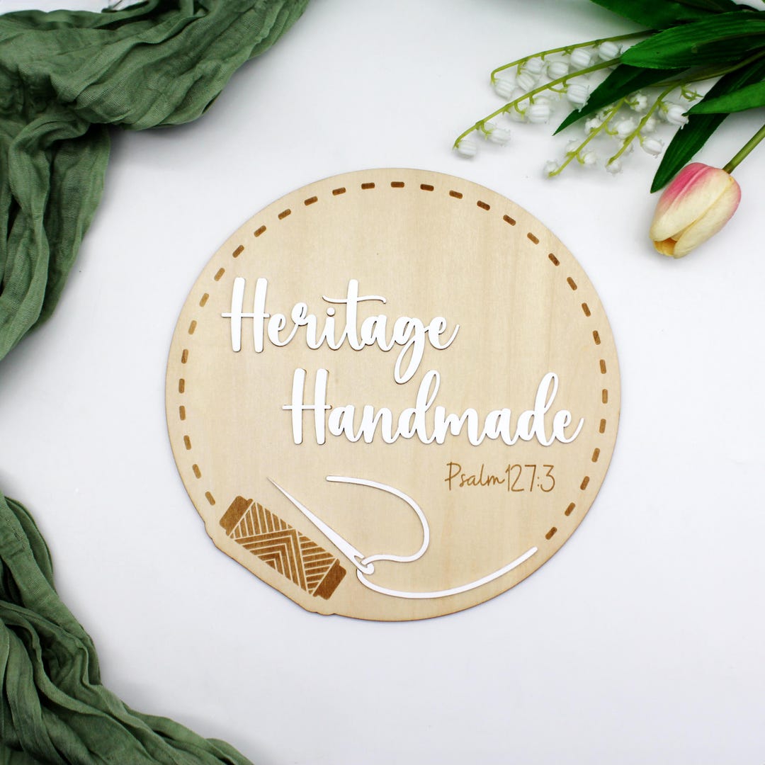 Custom Signs Personalized Branding for Craft, Embroidery, Weaving or ...