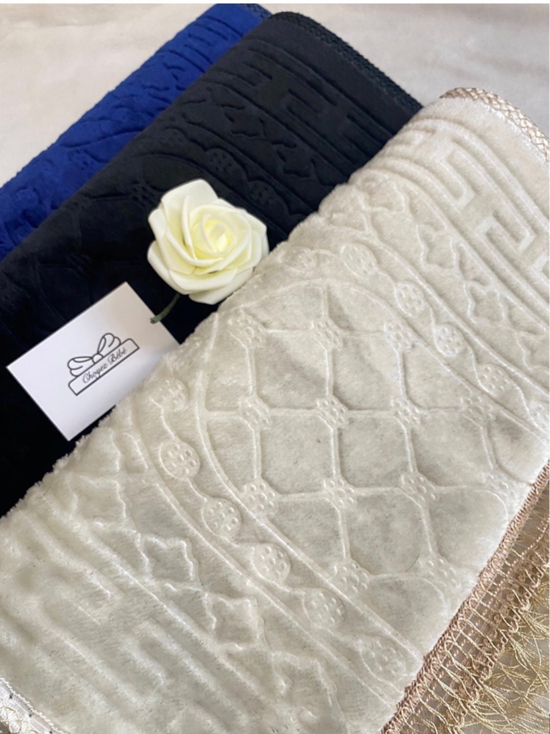 Personalized Wrapped Children's Prayer Mat Thick and Soft Velvet Unique ...