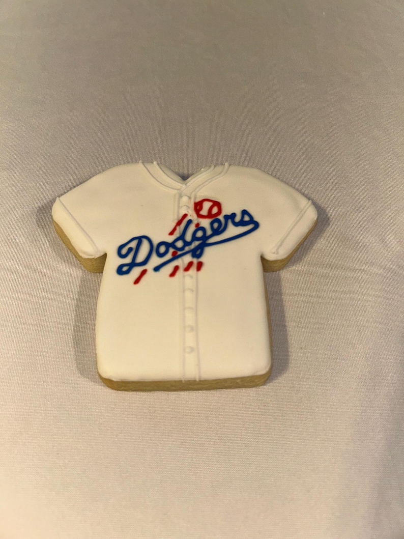 LA Dodger’s Sugar Cookies - Etsy