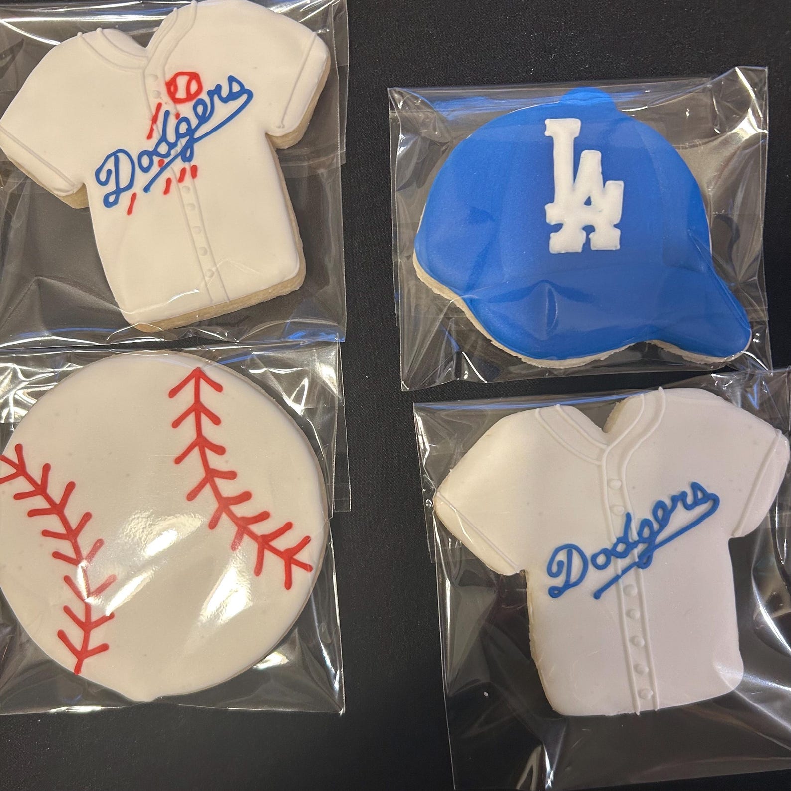 LA Dodger’s Sugar Cookies - Etsy