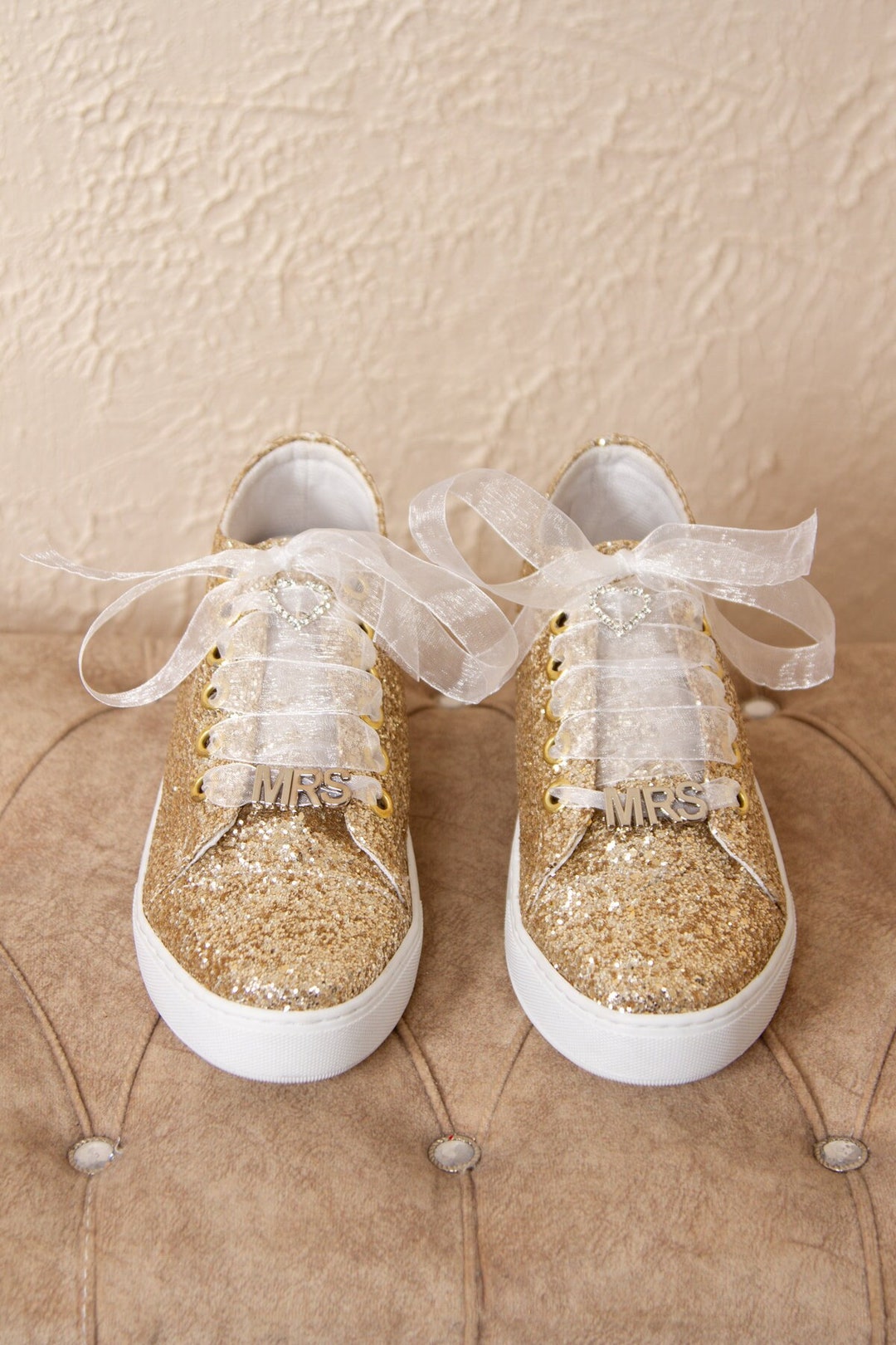 Wedding Shoes,platform Shoes, Bridal Shoes,lace Sneakers,women's ...