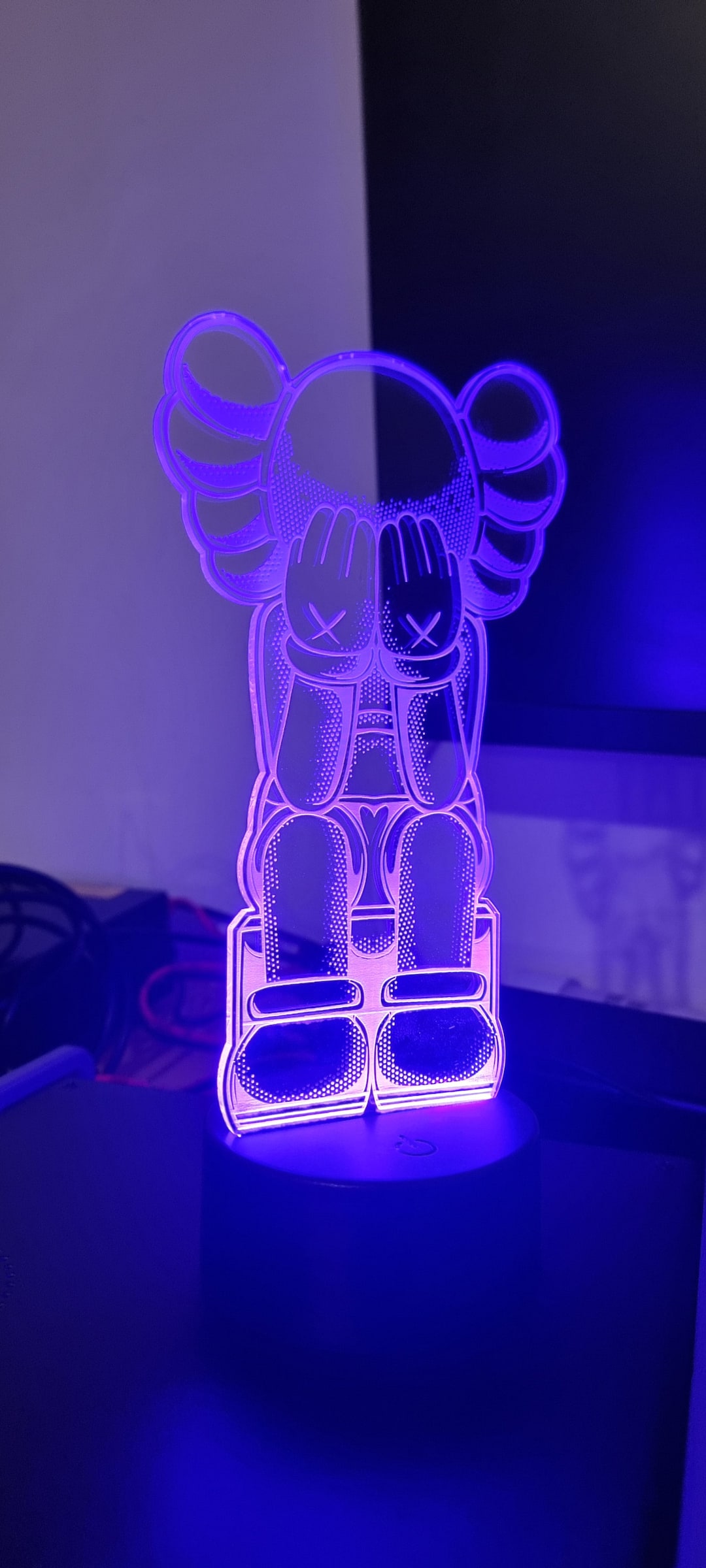 KAWS RGB LED Sign - Etsy