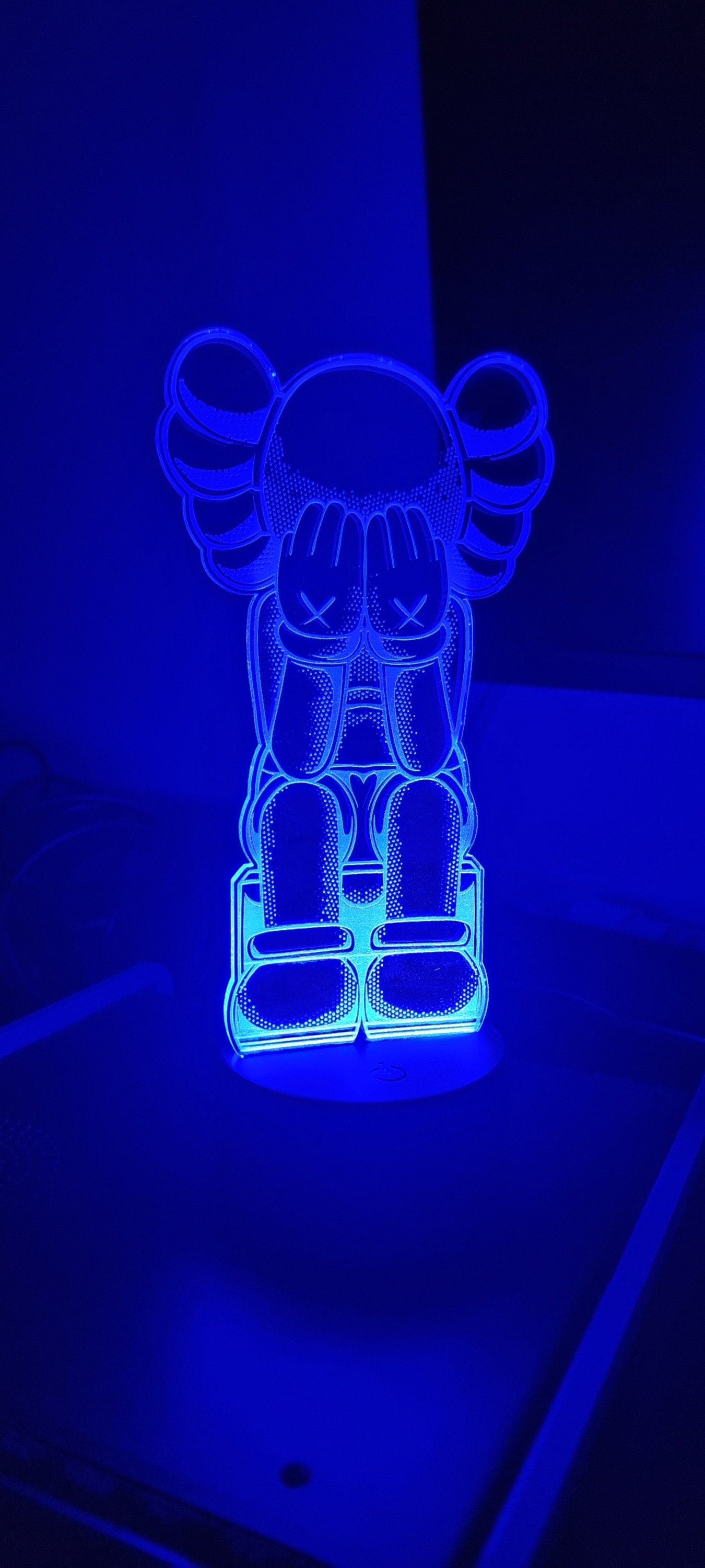 KAWS RGB LED Sign - Etsy