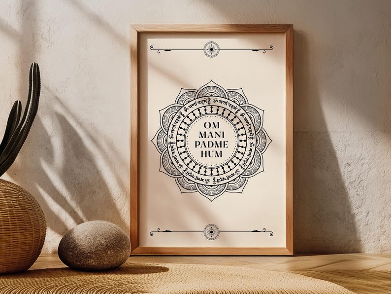 Printable Buddhist Quotes: Om Mani Padme Hum. Spiritual Chanting Quotes ...