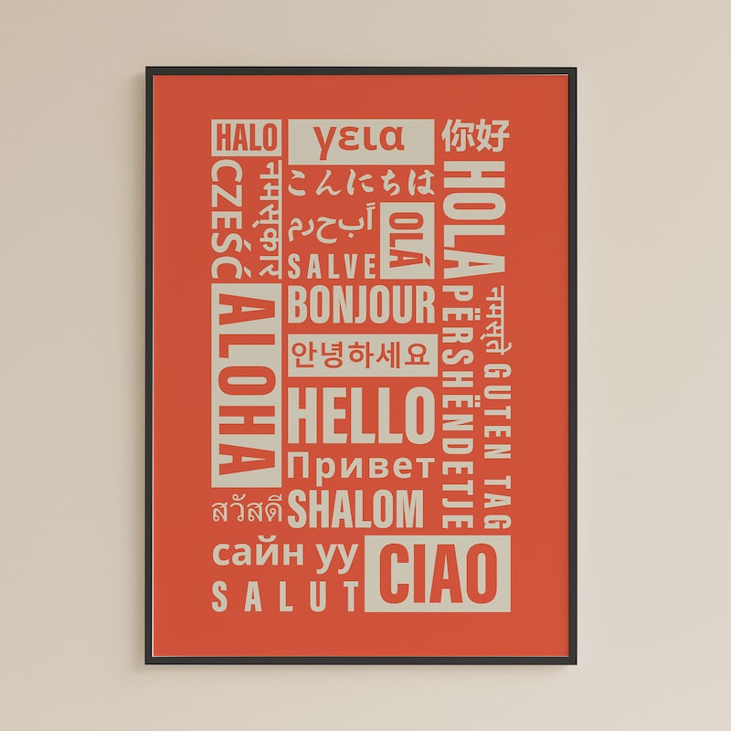 Different Languages - Etsy