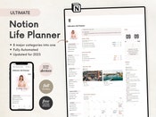 Notion Second Brain, Notion Dashboard, Notion Template 2023, Notion Planner, Notion All in One ...