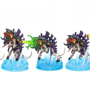 Tyranid Barbgaunts X5 - Warhammer 40k Miniature *painted* - Etsy