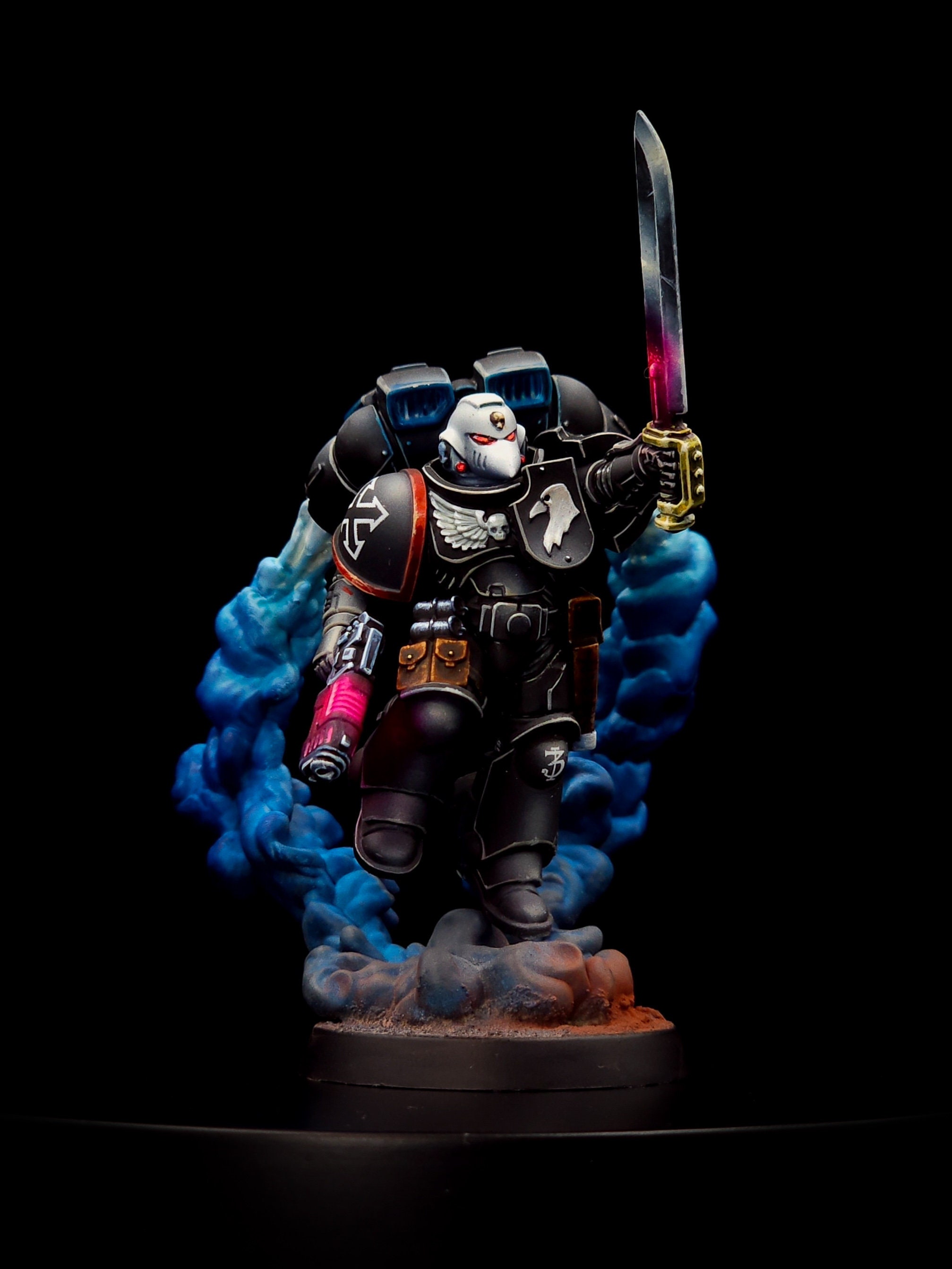 PORTFOLIO SAMPLE not for Sale Raven Guard Jump Pack Intercessors ...