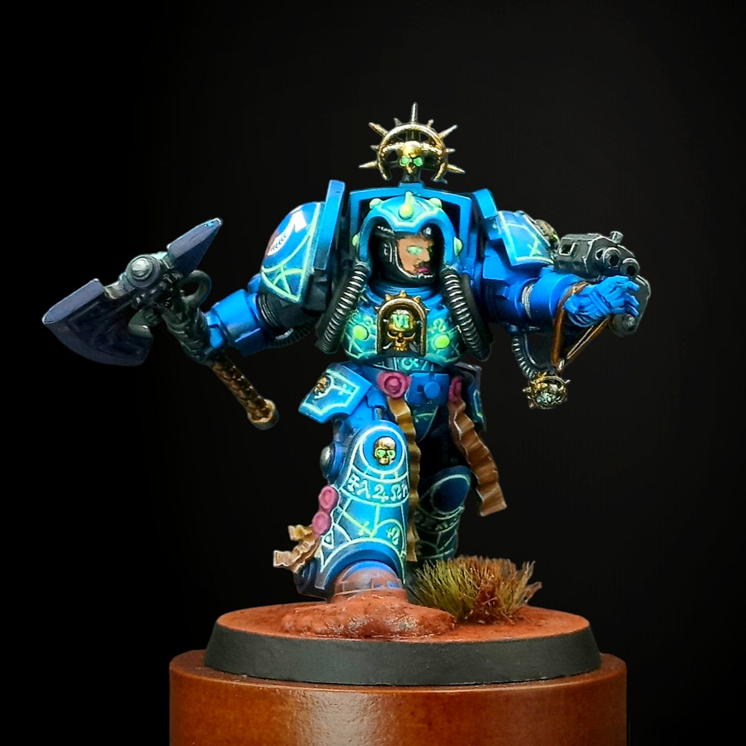 Ultramarines Librarian in Terminator Armour - Warhammer 40k Miniature ...