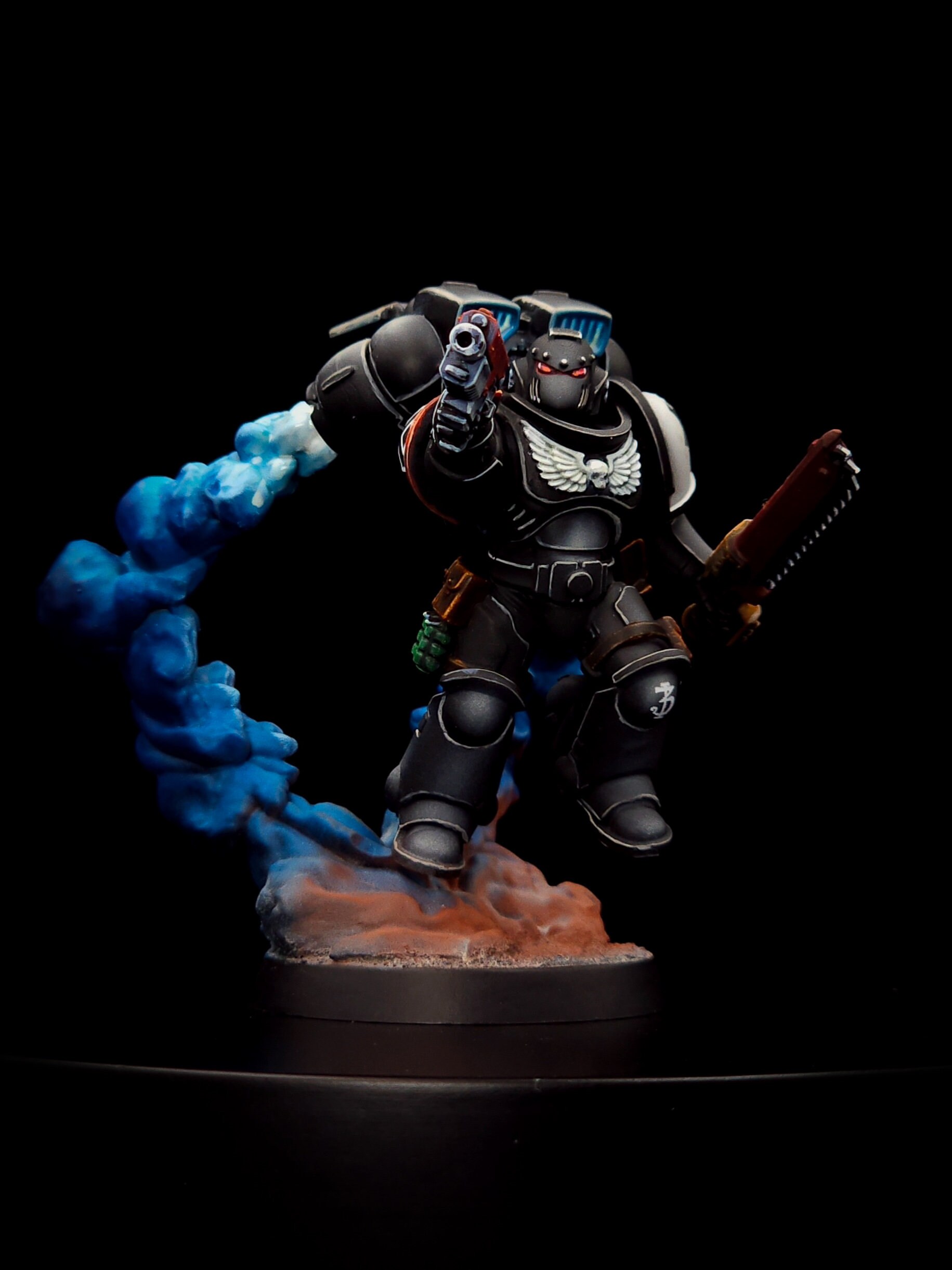 PORTFOLIO SAMPLE not for Sale Raven Guard Jump Pack Intercessors ...