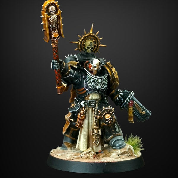 40k Chaplain Painted - Etsy