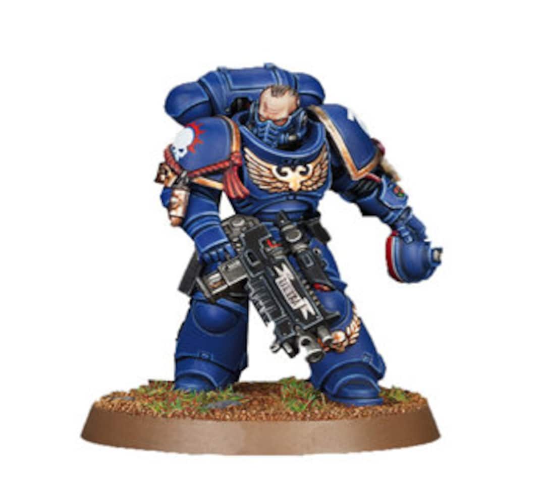 Rare Miniature: Primaris Lieutenant With Stalker Bolt Rifle Warhammer ...