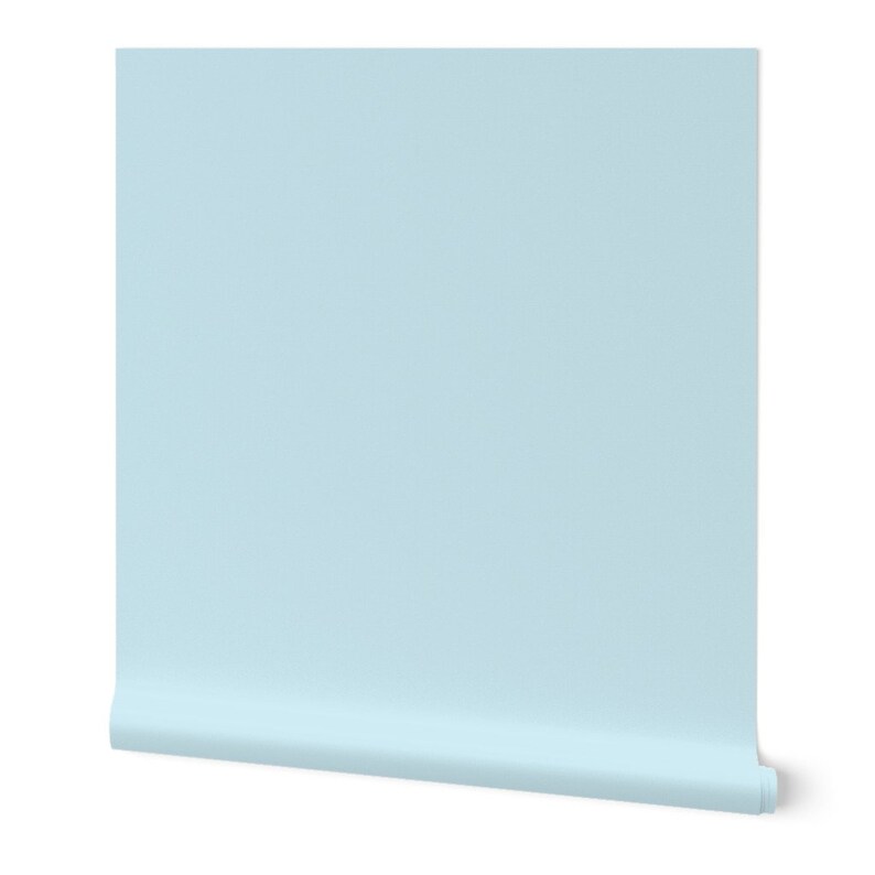 Baby Blue Solid Color Wallpaper for Boys' Bedroom Baby - Etsy