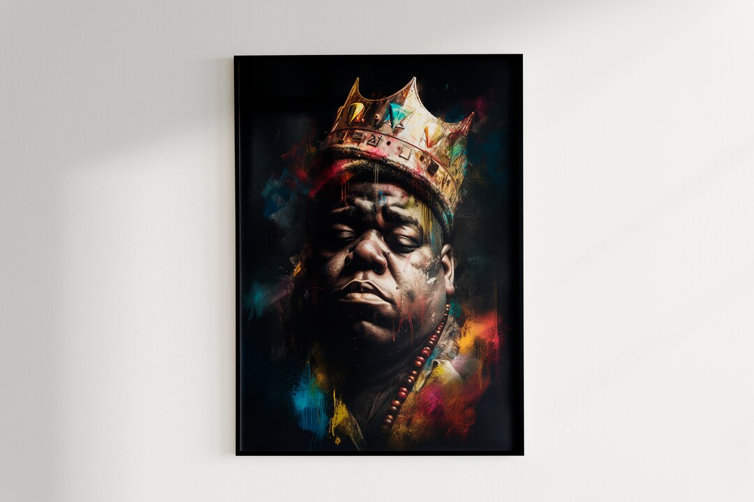 Biggie Smalls: the Notorious B.I.G. Digital Wall Art - Etsy Australia