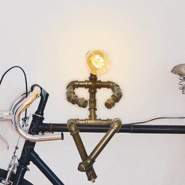 Iron Pipe Lamp - Etsy