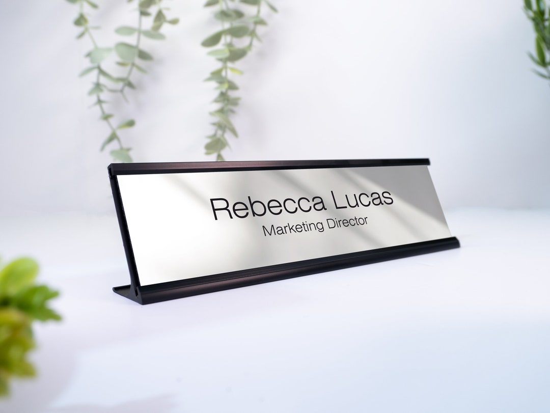 Custom Signs Modern Professional Manager Director Executive Design Home ...