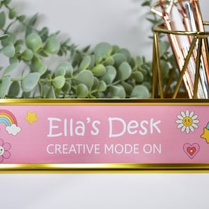 Custom Signs Decorative Children's Groovy Girl Design Background ...