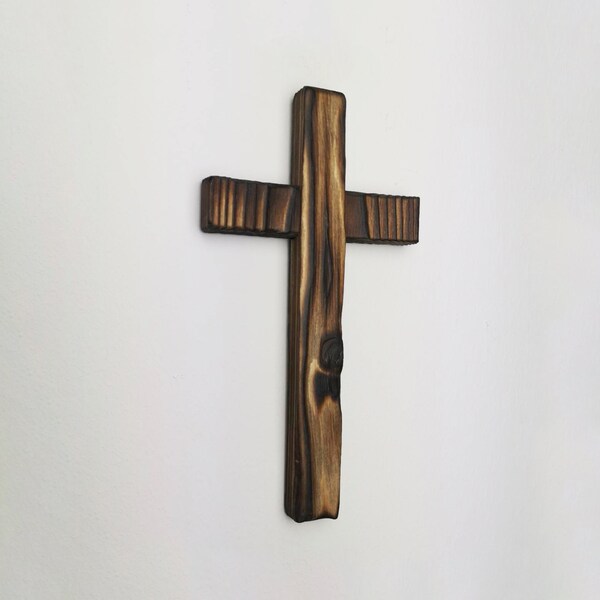 Wooden Inverted Cross - Etsy