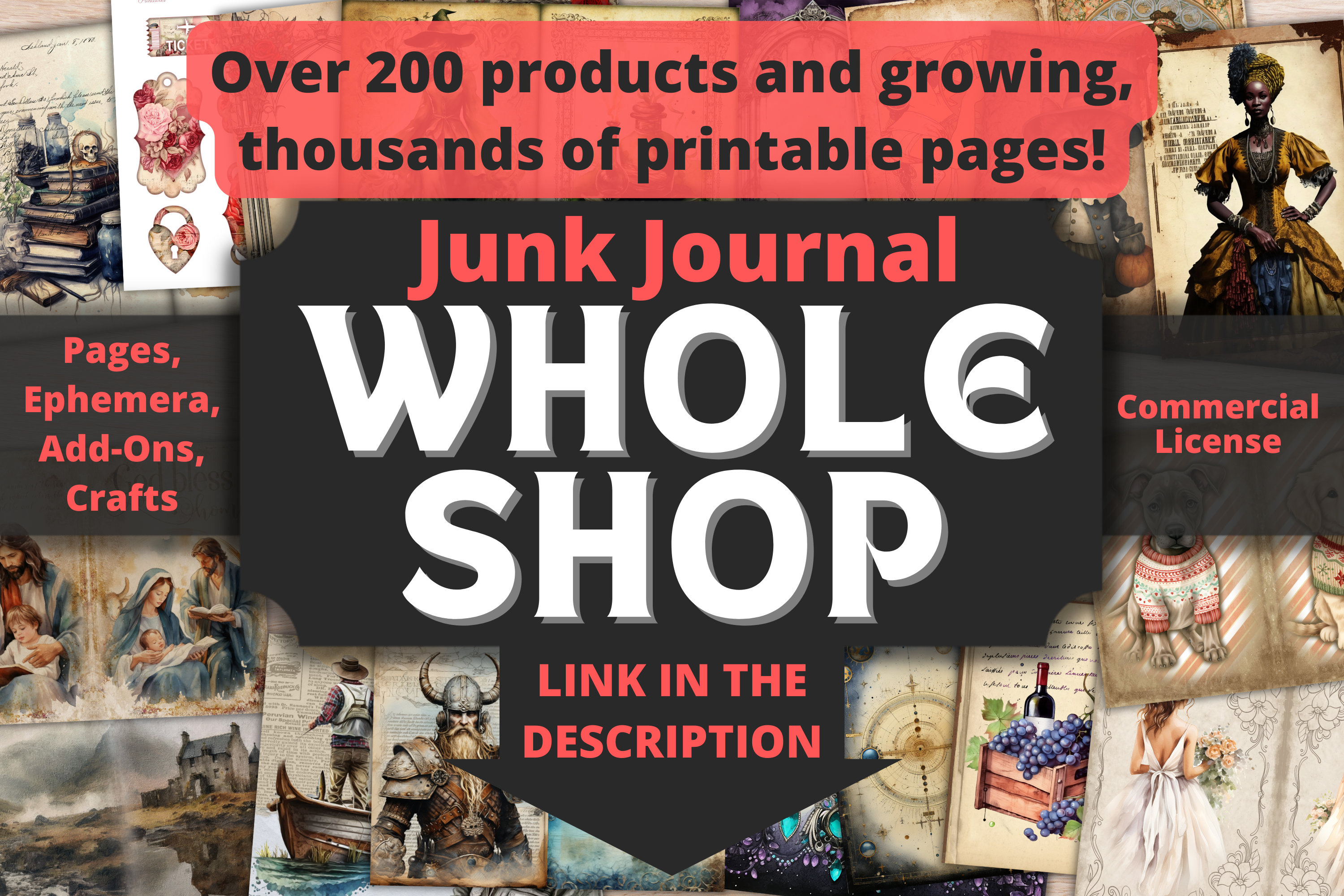 Delft Blue Junk Journal Pages, Printable PDF Scrapbooking Vintage ...