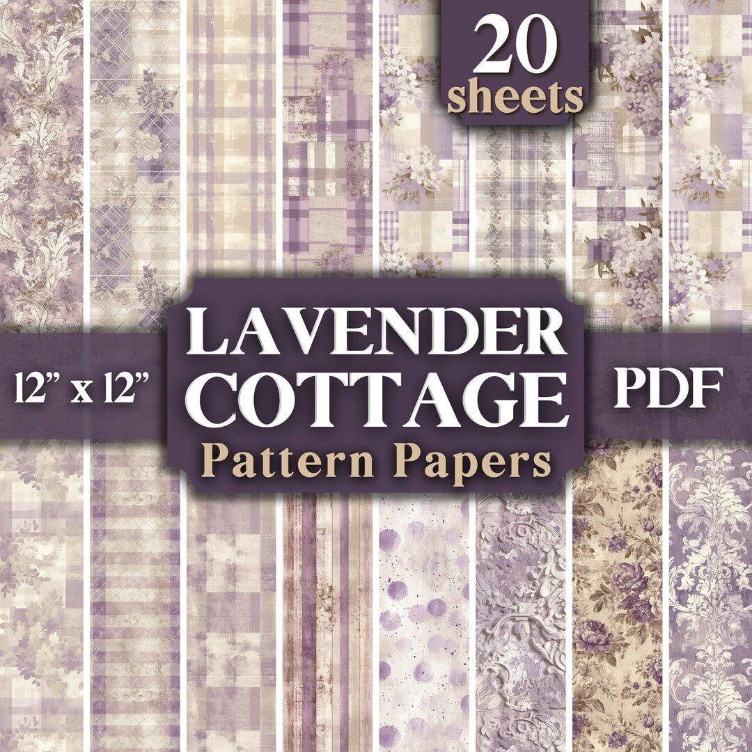 Lavender, Pattern, Scrapbook, Paper, Page, Printable, Scrapbooking ...