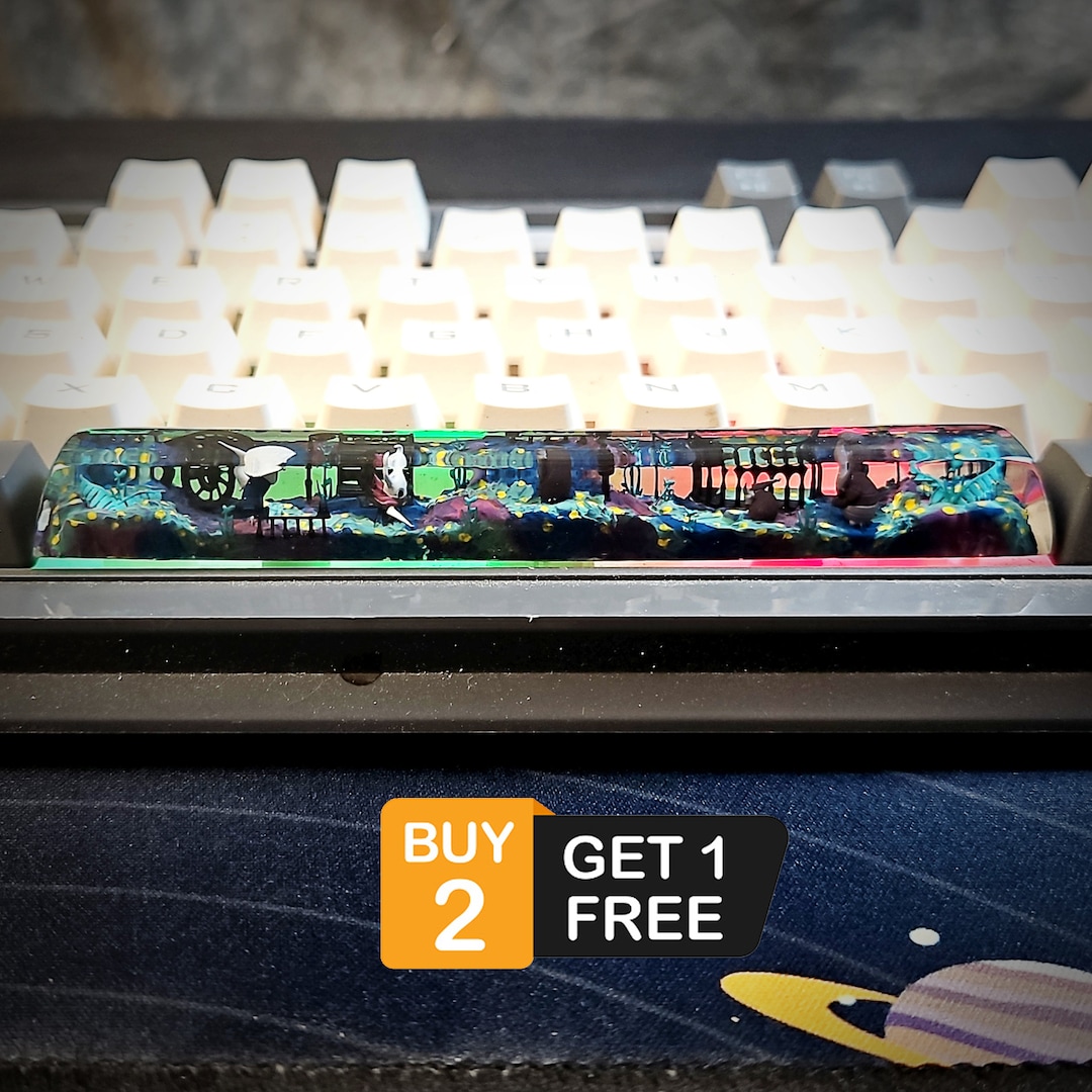 Hollow Knight Inspired Spacebar for Mechanical Keyboard, Anime Keycap ...