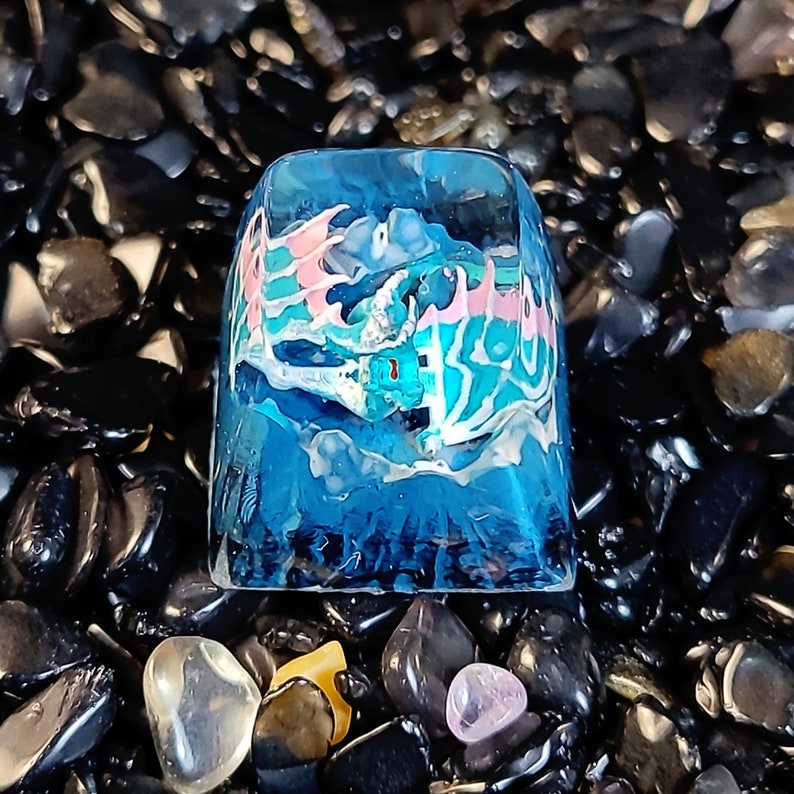Dragon Keycap Dragon Bone Artisan Keycap Custom Keycap - Etsy