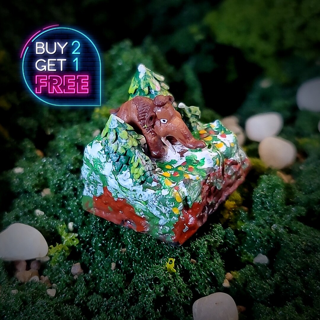 Ice Age Keycap, Ice Age Spacebar, Ice Age ESC Resin Keycap, Custom ...