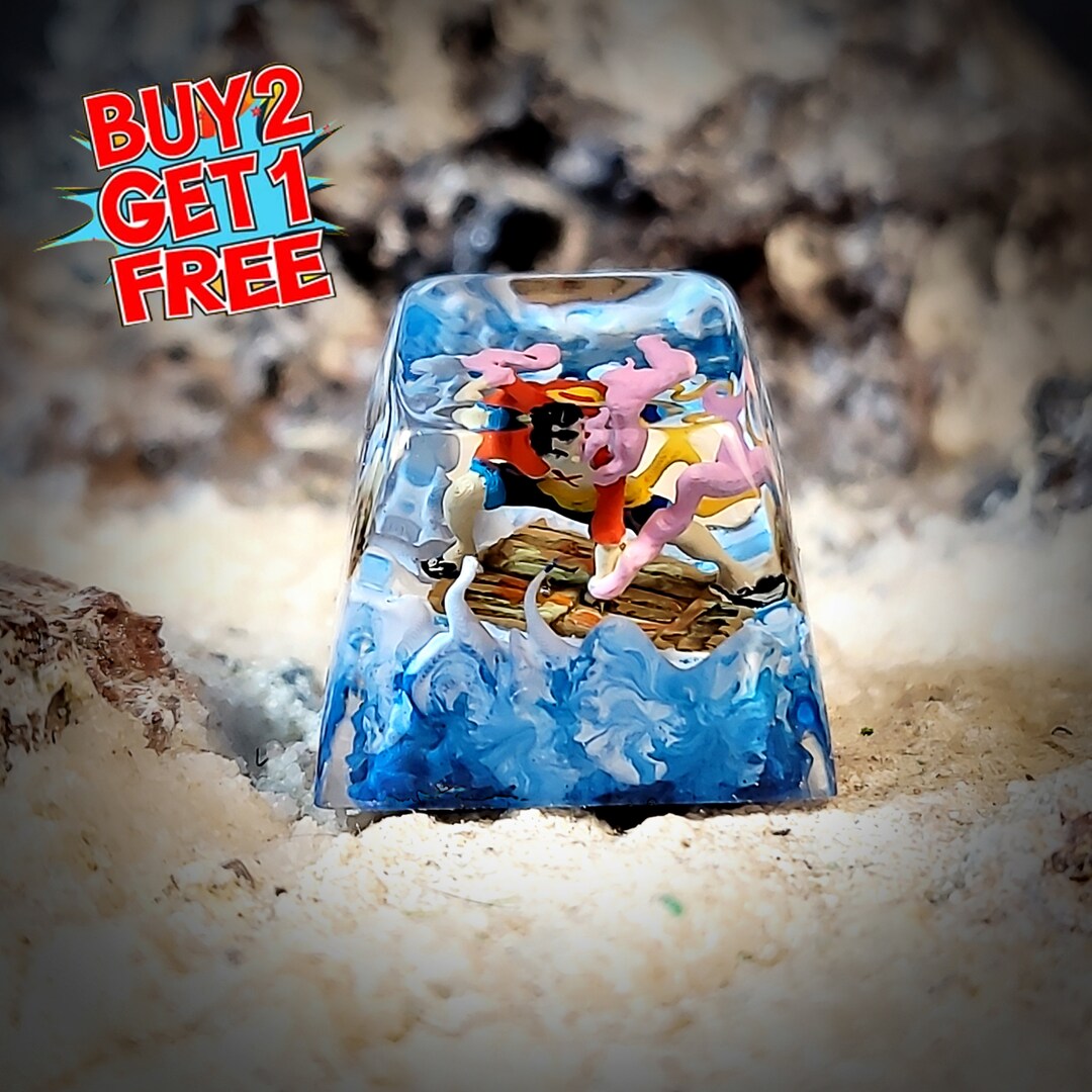 One P.iece Anime Keycap One P.iece Keycap Artisan Custom - Etsy