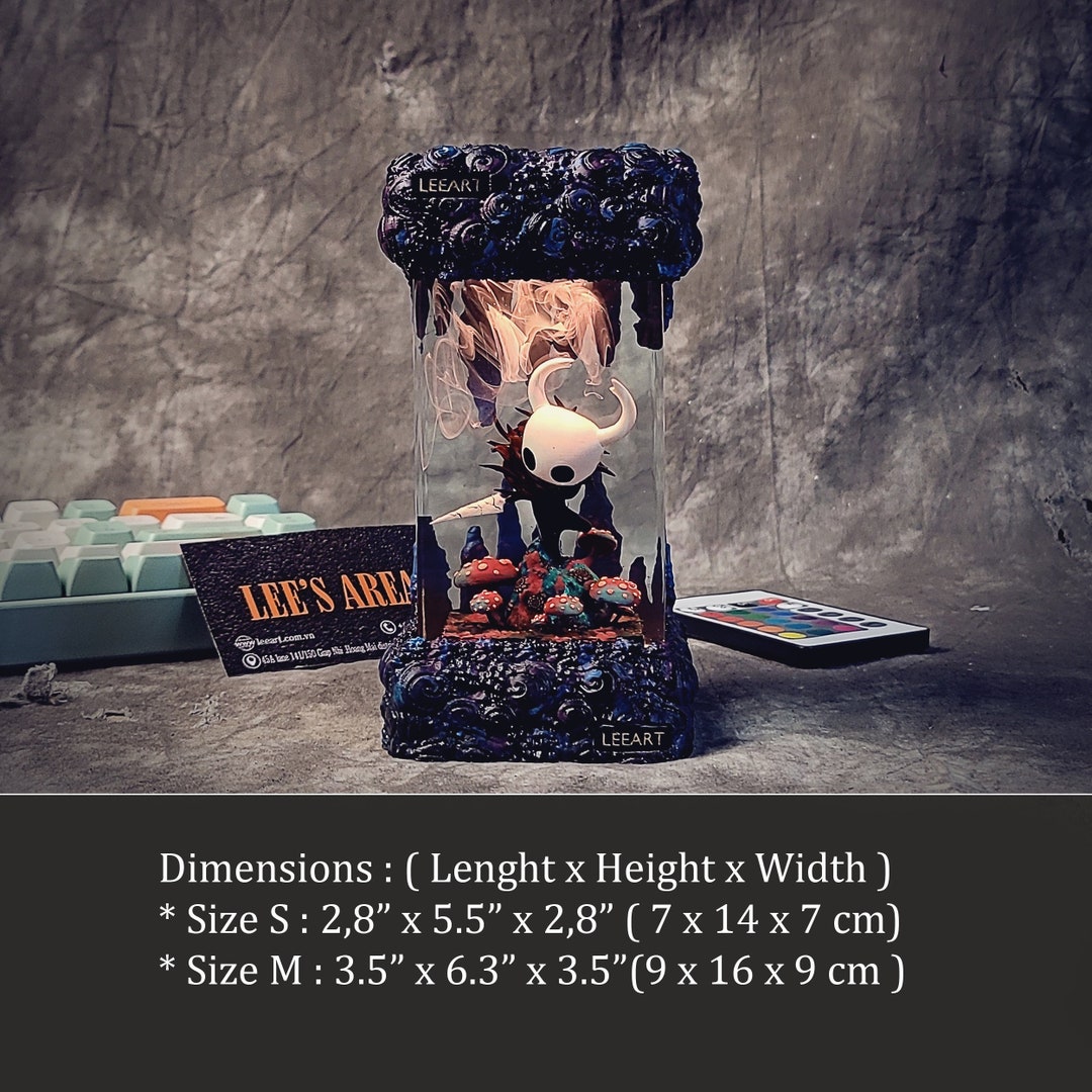 Hollow Knight Lamp, Hollow Knight Diorama Lamp for Fans of This Game ...