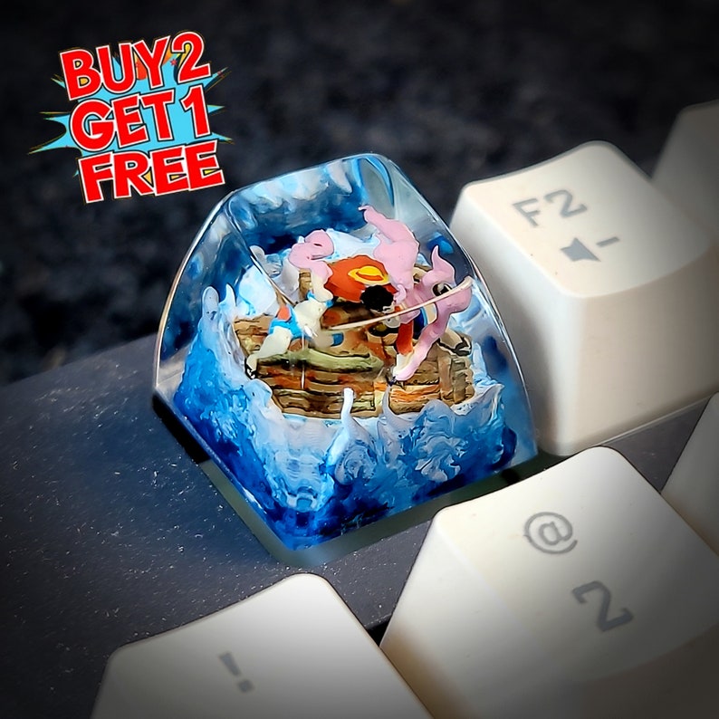 One P.iece Anime Keycap One P.iece Keycap Artisan Custom - Etsy