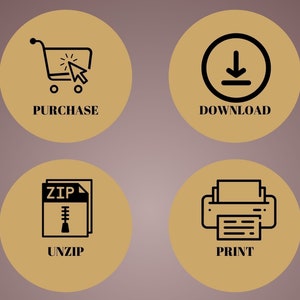 Vintage Printable Stickers 100+ 9pages - Etsy