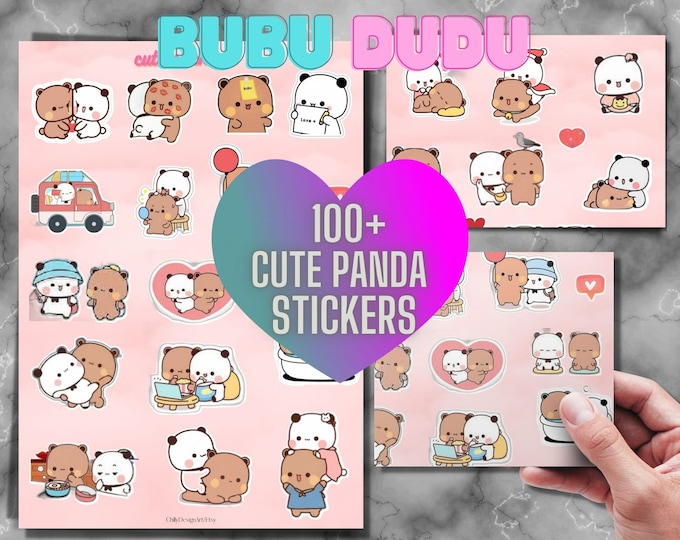 Cute Stickers Bubu Dudu Printable - Etsy