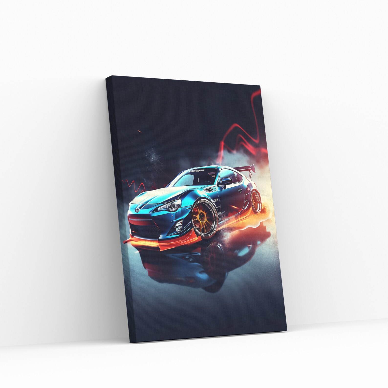 Toyota GT86 Inspired Digital Art Instant Download - Etsy