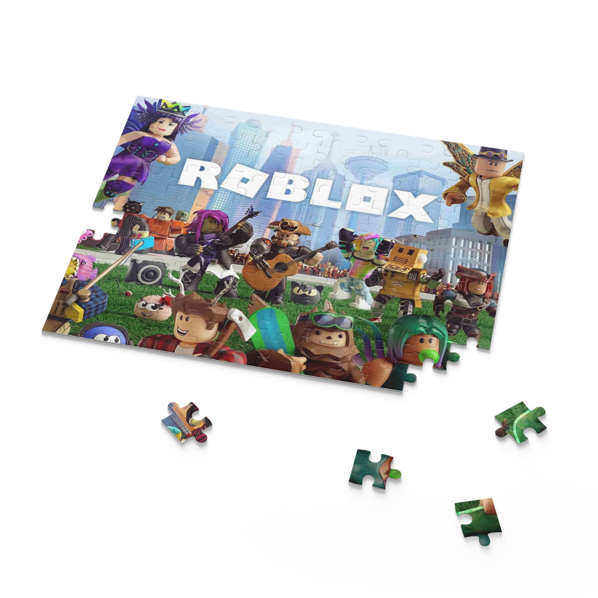 Kids Roblox Puzzle Set (120, 252, 500-piece) - Etsy
