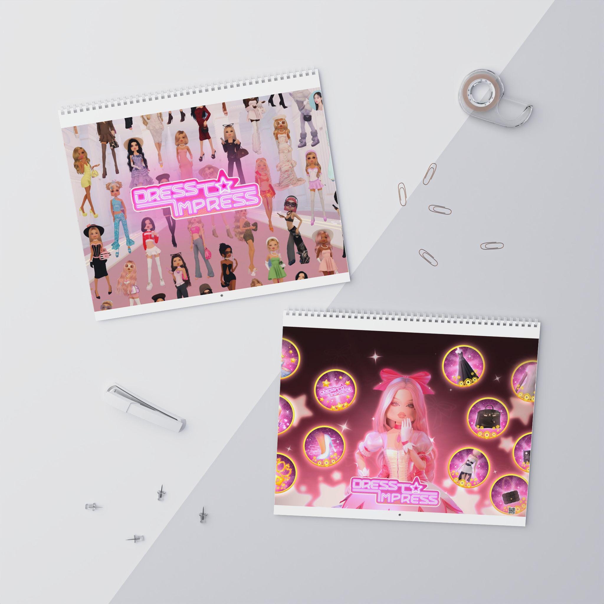 Kids Roblox Dress to Impress Calendar (2025) - Etsy