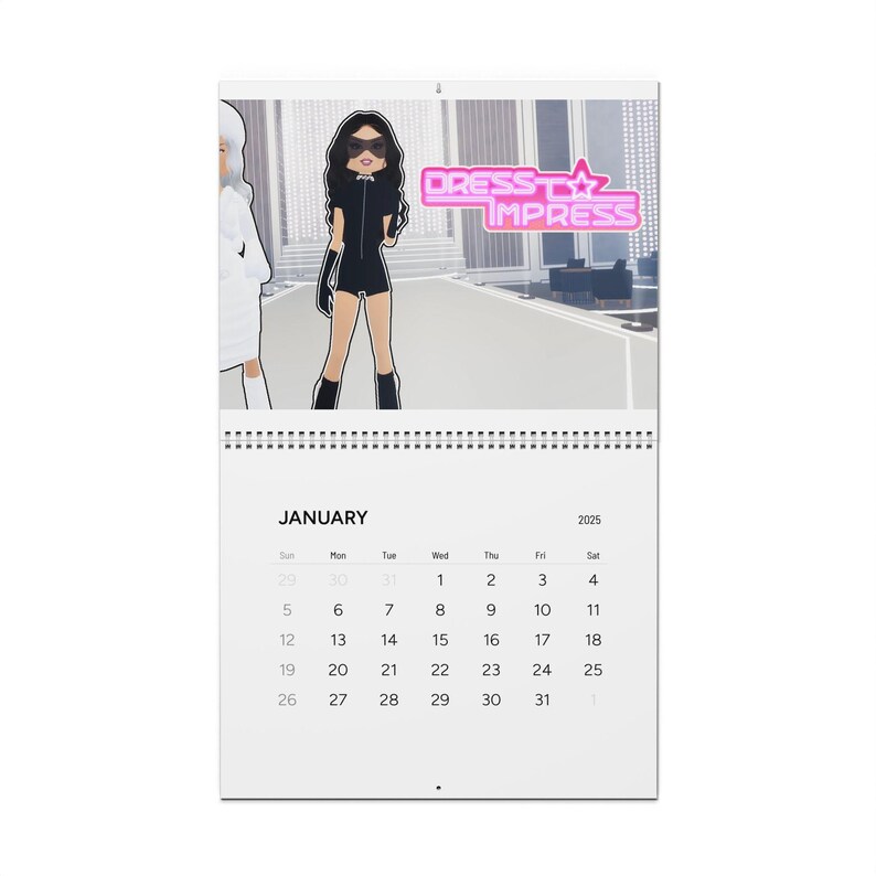 Kids Roblox Dress to Impress Calendar (2025) - Etsy