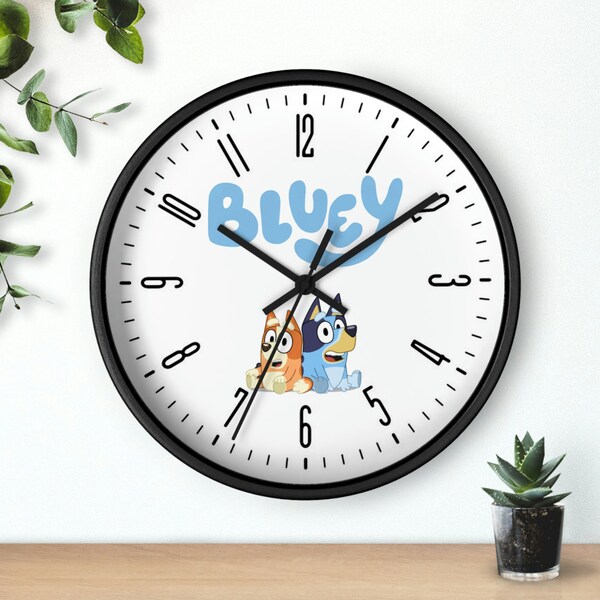 Bluey Clock - Etsy Singapore