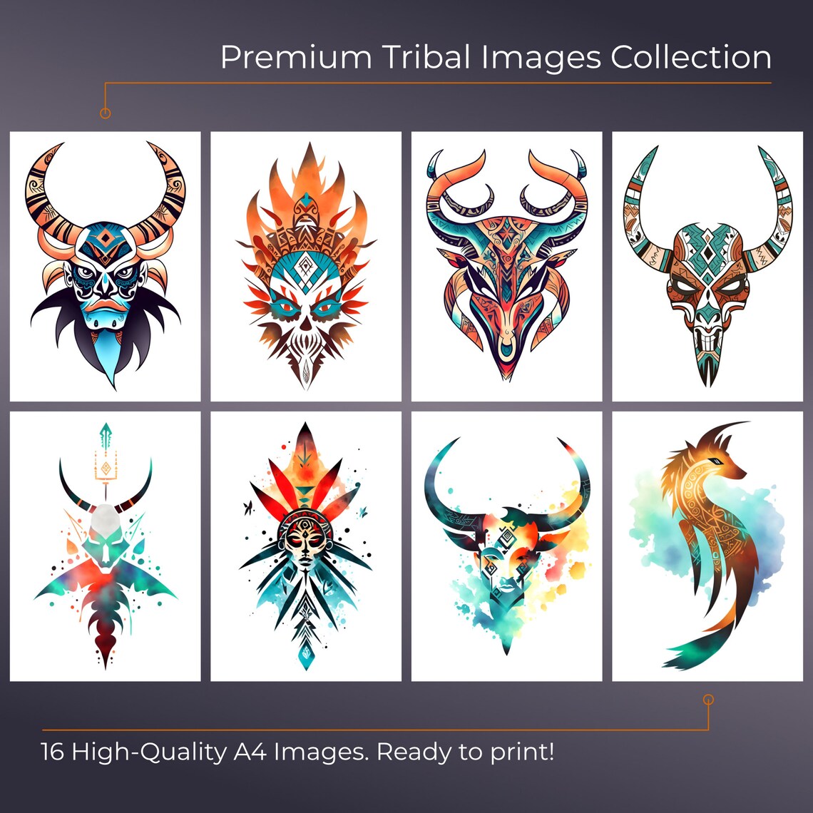 Unique and Original Tribal Tattoo/image Collection: for - Etsy