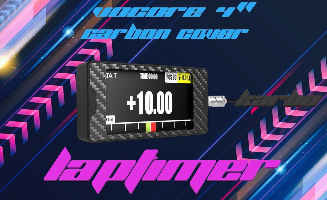 DDU Racelogic Lumirank Data Laptimer Simracing DASH Vocore4-karbo - Etsy