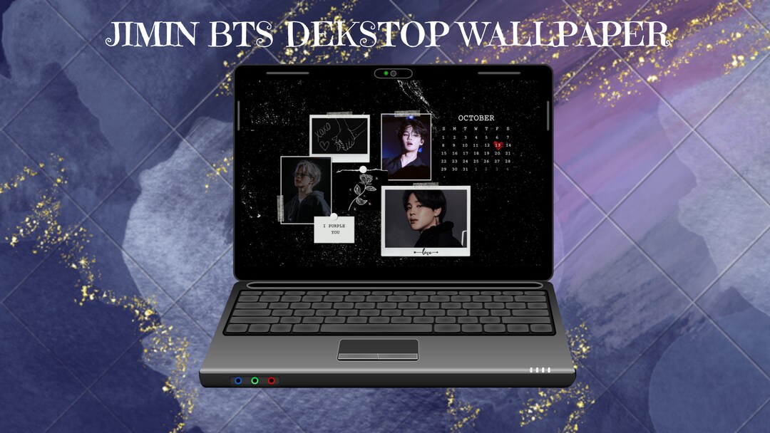 JIMIN BTS Desktop Wallpaper - Etsy