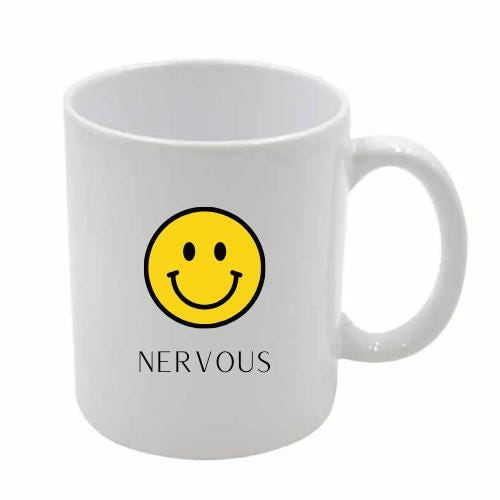 Nervous Anxious Smiley Face SVG/JPG - Etsy