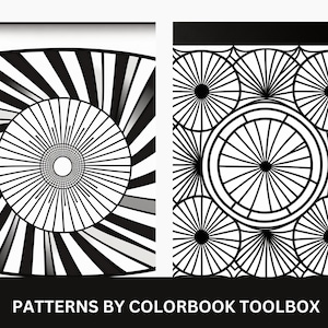 Pattern Coloring Pages: 50 Pattern Adult Coloring Books by Colorbook ...