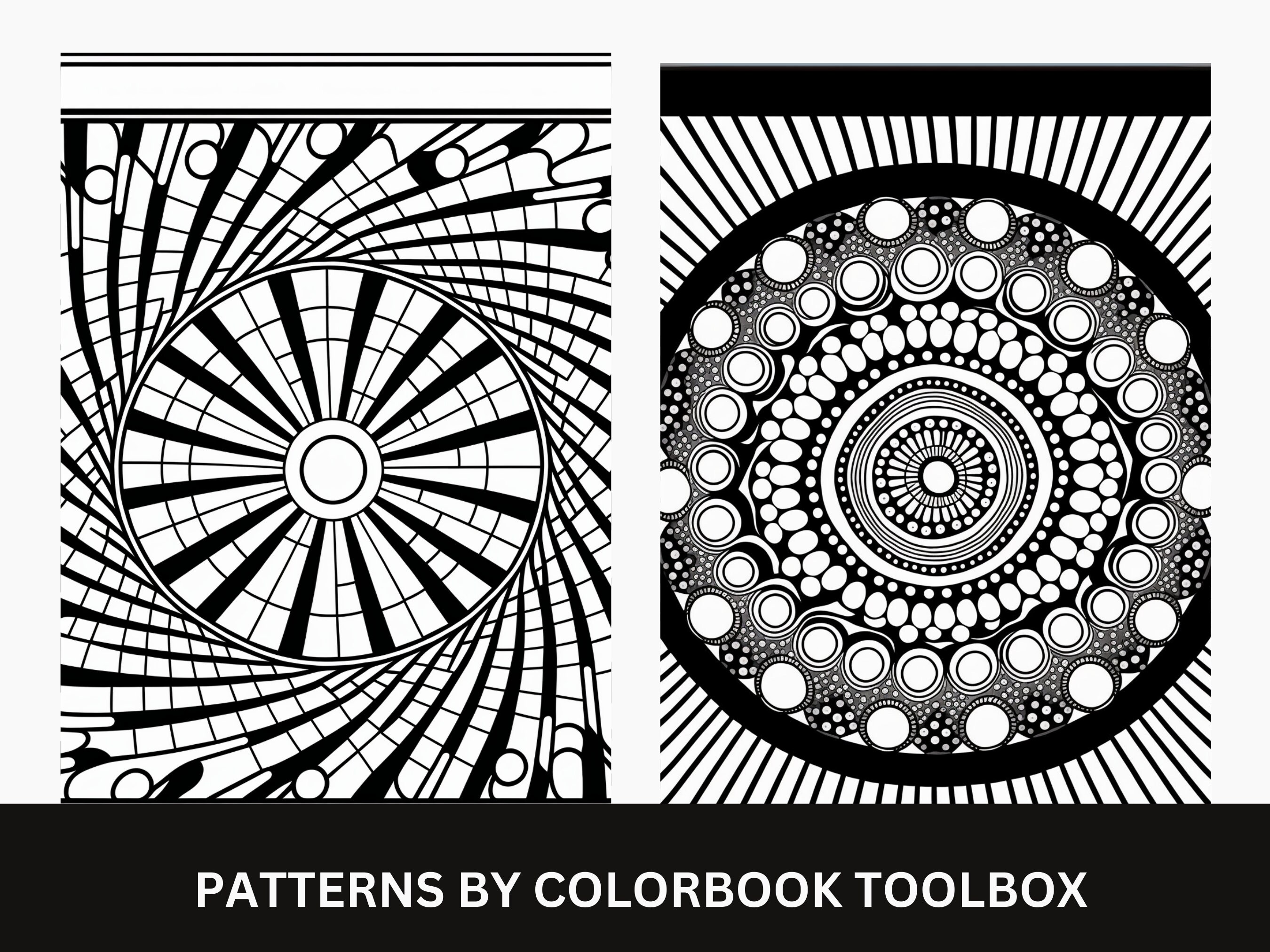 Pattern Coloring Pages: 50 Pattern Adult Coloring Books by Colorbook ...