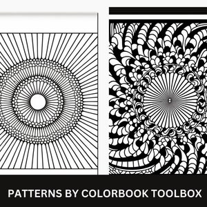 Pattern Coloring Pages: 50 Pattern Adult Coloring Books by Colorbook ...